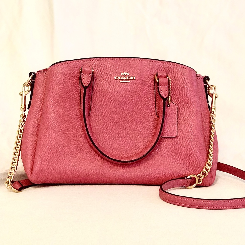 Coach Hot Pink Small Shoulder Bag - Gem
